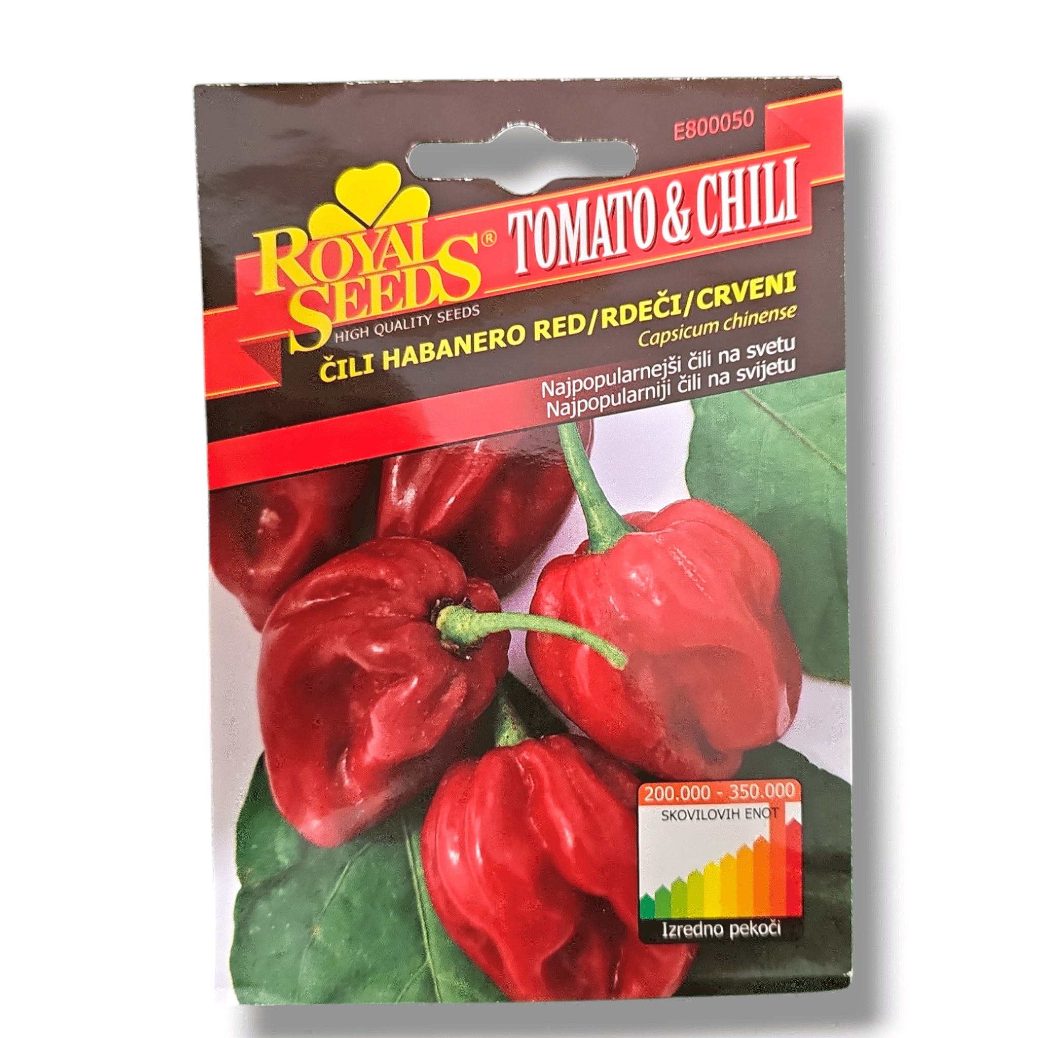 Čili Habanero Red Royal Seeds – Vrtnarski-center, spletna trgovina
