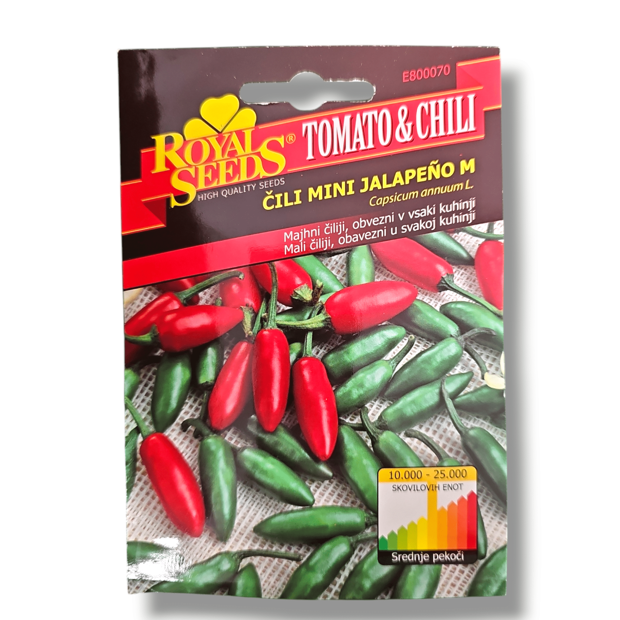 Čili mini Jalapeno Royal Seeds – Vrtnarski-center, spletna trgovina